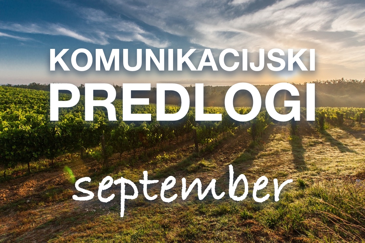 Kaj s sodelavci komunicirati septembra?