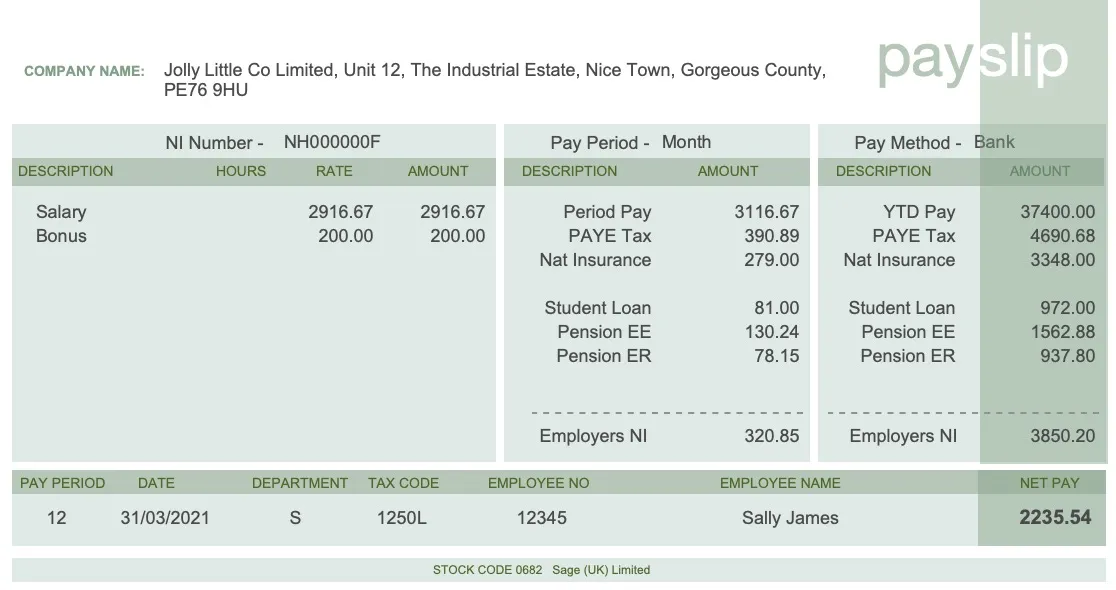 OS Payroll | Your P60 Document Explained