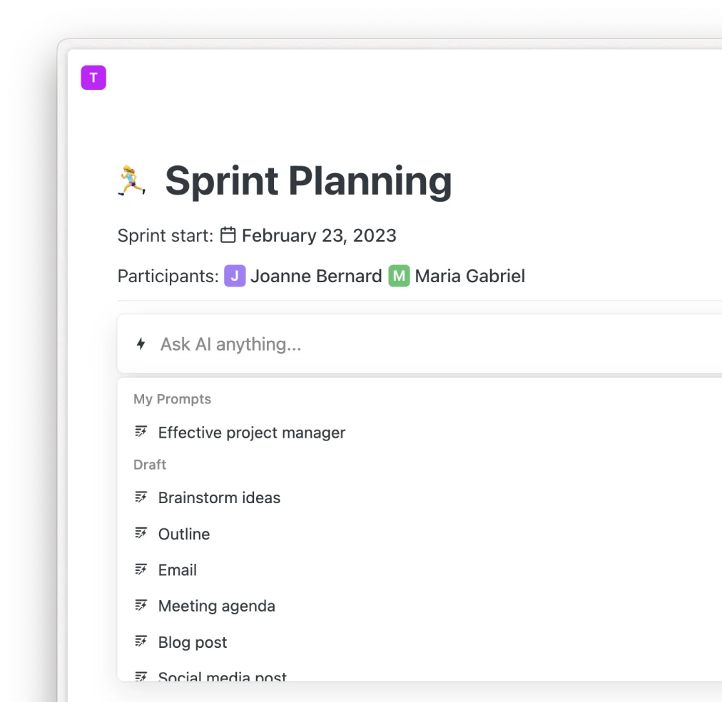 Saga AI – The AI-powered workspace for your notes, docs, and tasks