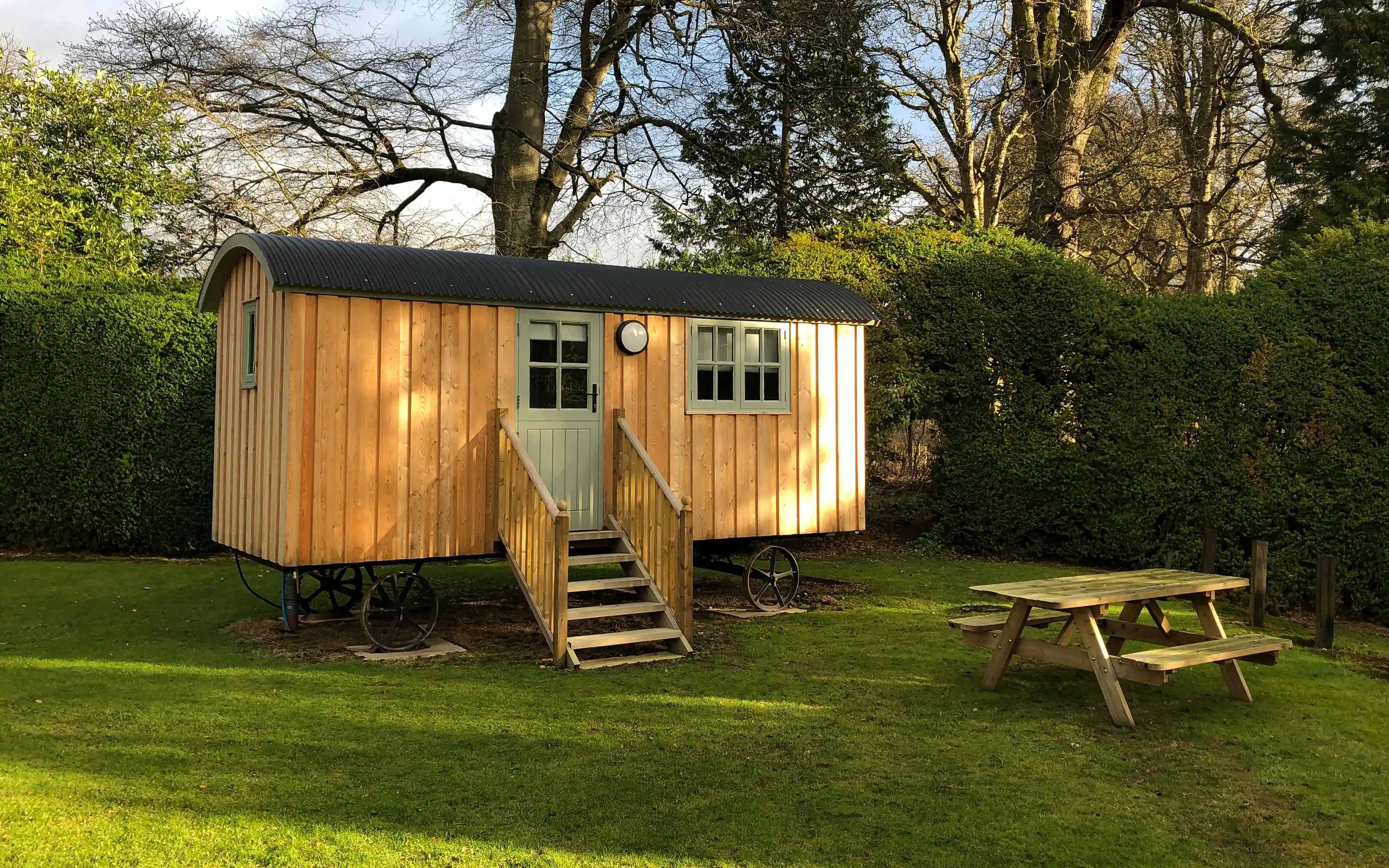 Motorhoming | Blair Drummond Caravan Park and Shepherd Huts