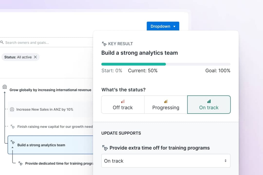 Employee OKR Software | Lattice