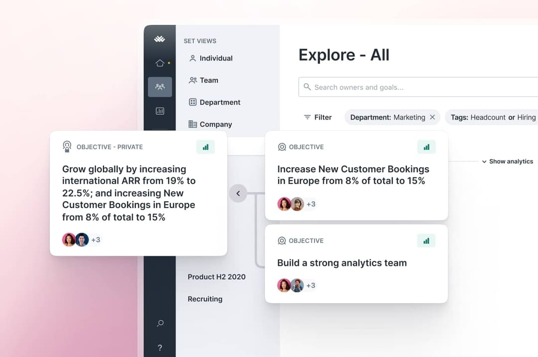 Employee OKR Software | Lattice