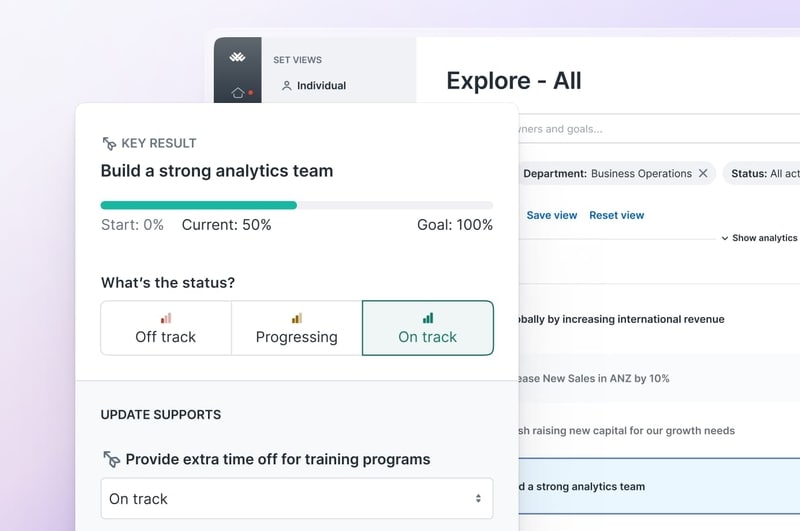 Employee Goals Software | Lattice