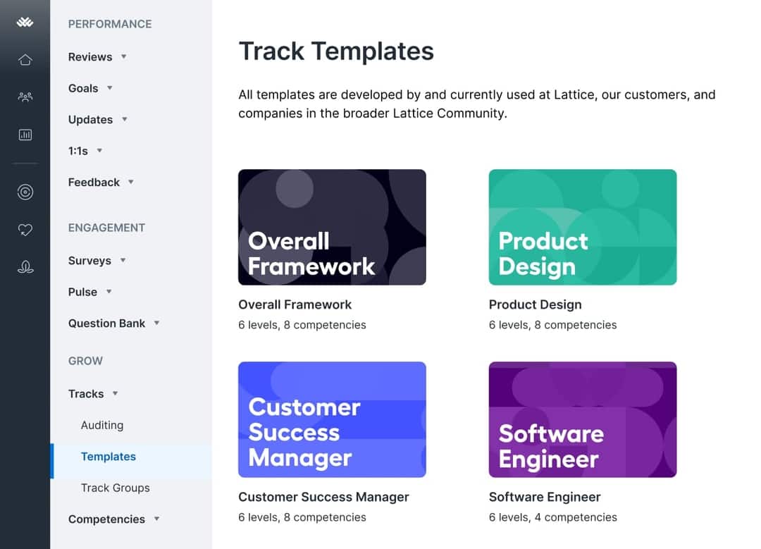 Grow | Employee Development Software | Lattice