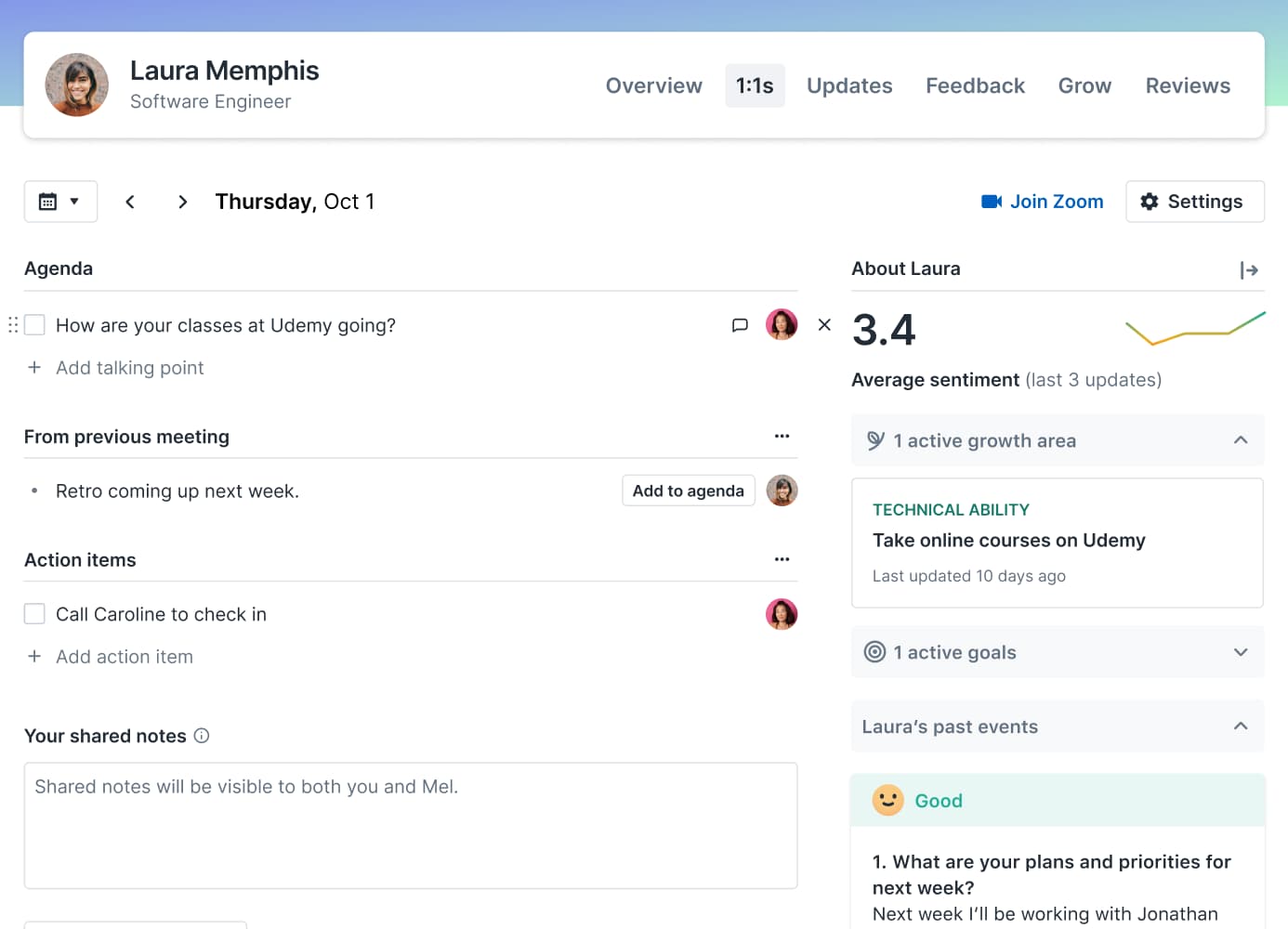 Grow | Employee Development Software | Lattice
