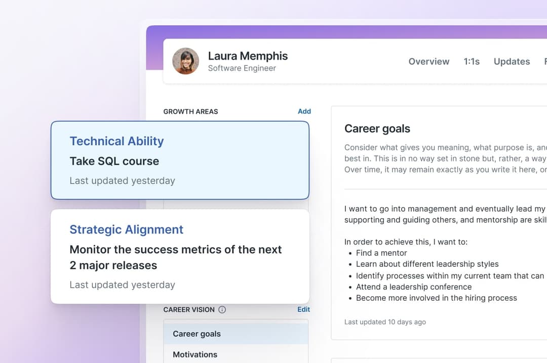 Grow | Employee Development Software | Lattice