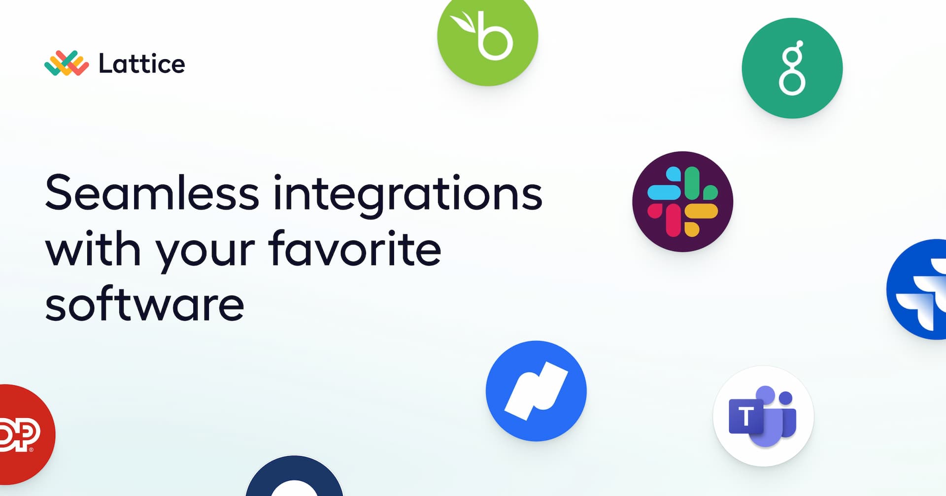 Seamless integrations with your favorite software | Lattice
