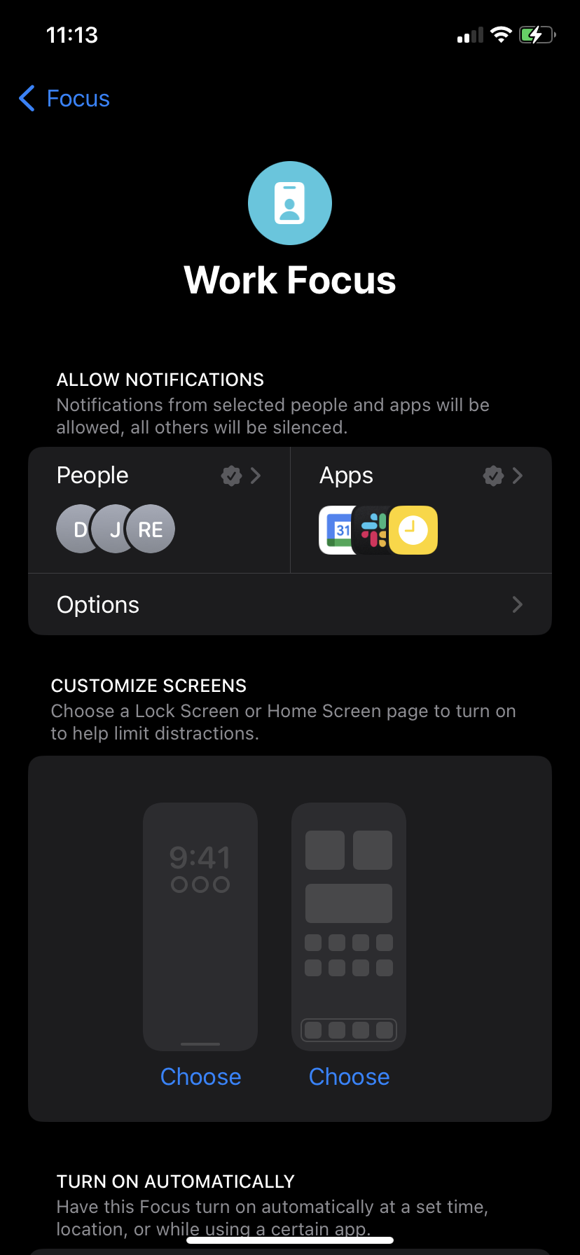 Opal FAQ | How to block apps with iPhone Focus Mode