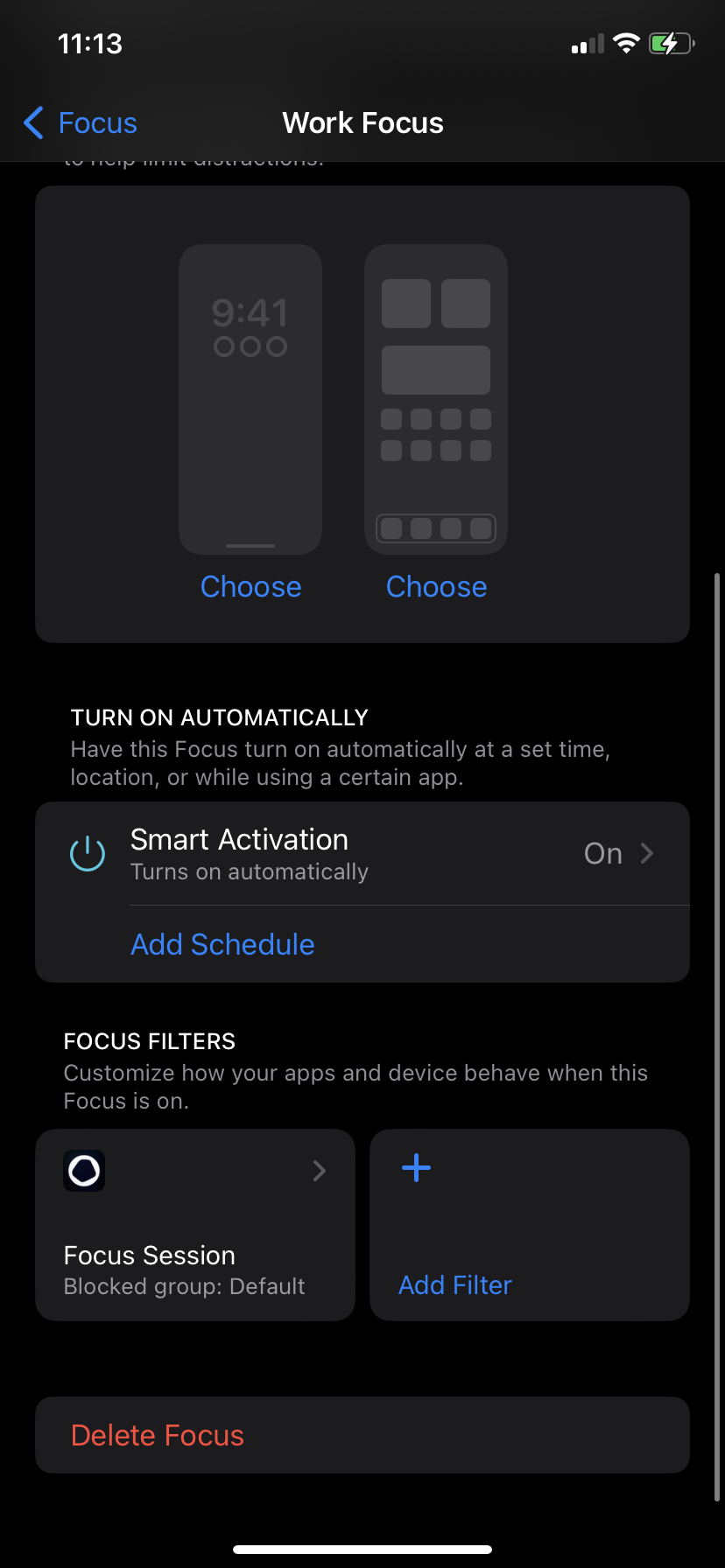 Opal FAQ | How to block apps with iPhone Focus Mode