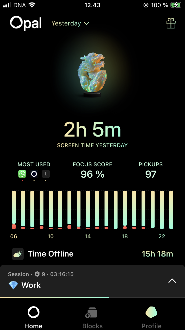 Opal FAQ | How is Opal different from Screen Time settings?