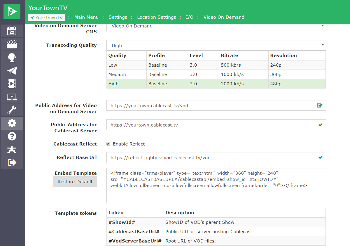 Cablecast Feature - Cloud VOD & Streaming