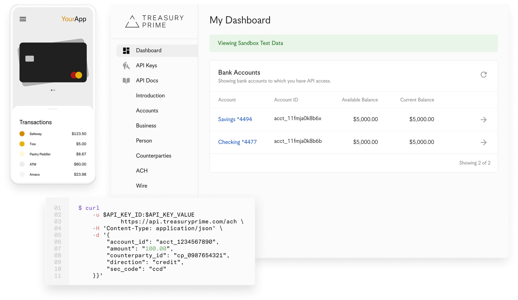 Treasury Prime | Connecting Fintechs & Banks | Financial Services