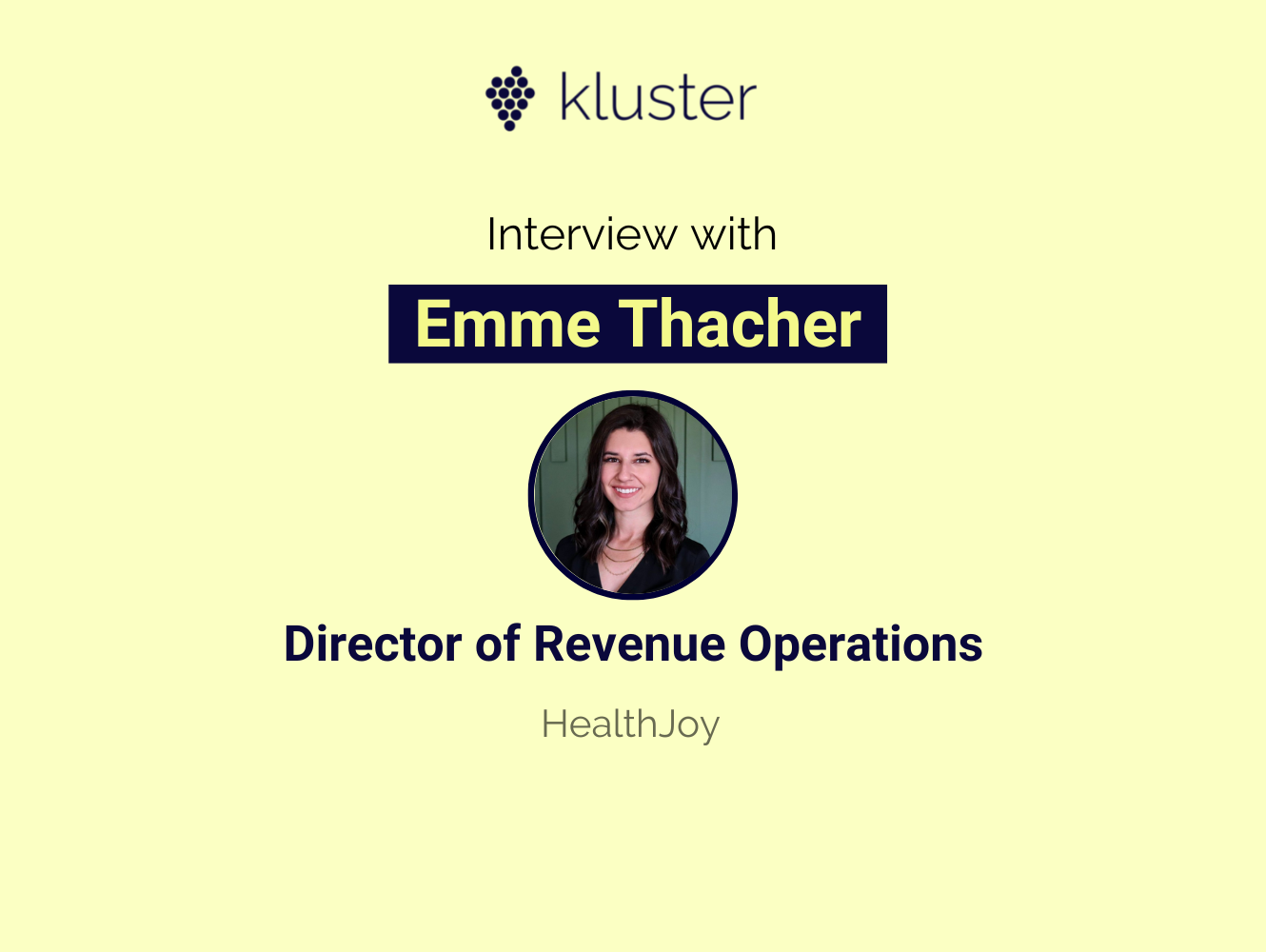 Alignment within Rev Ops