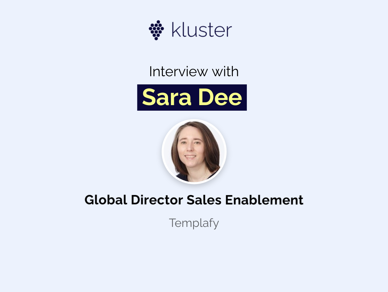 Sara Dee Revenue Interview