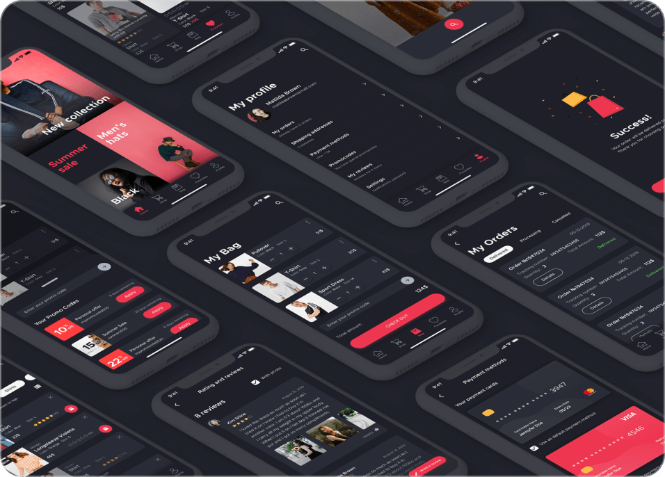 Figma Fashion Shopping Template