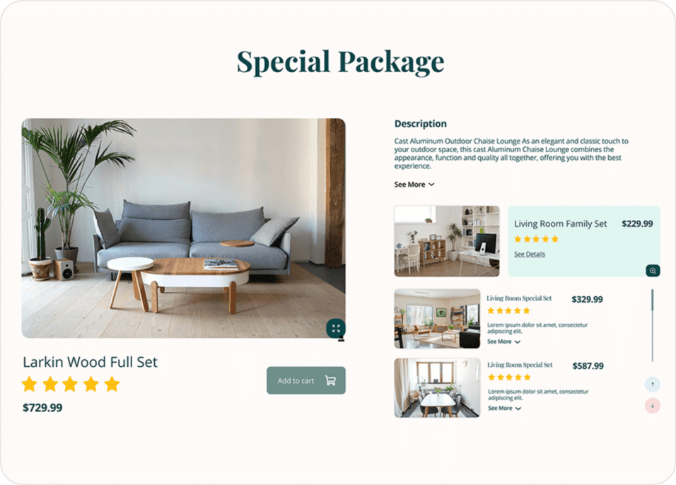 Figma Furniture eCommerce Design