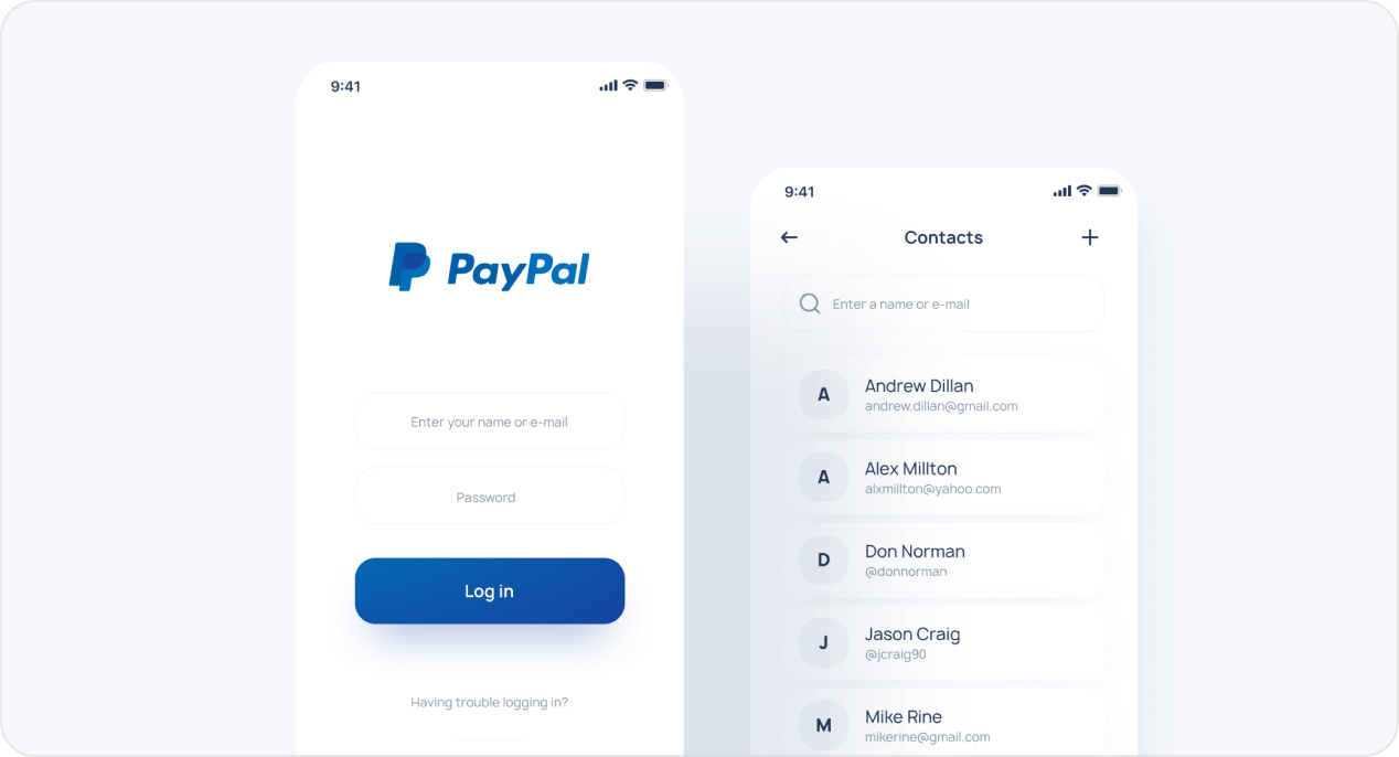 Paypal App Redesign