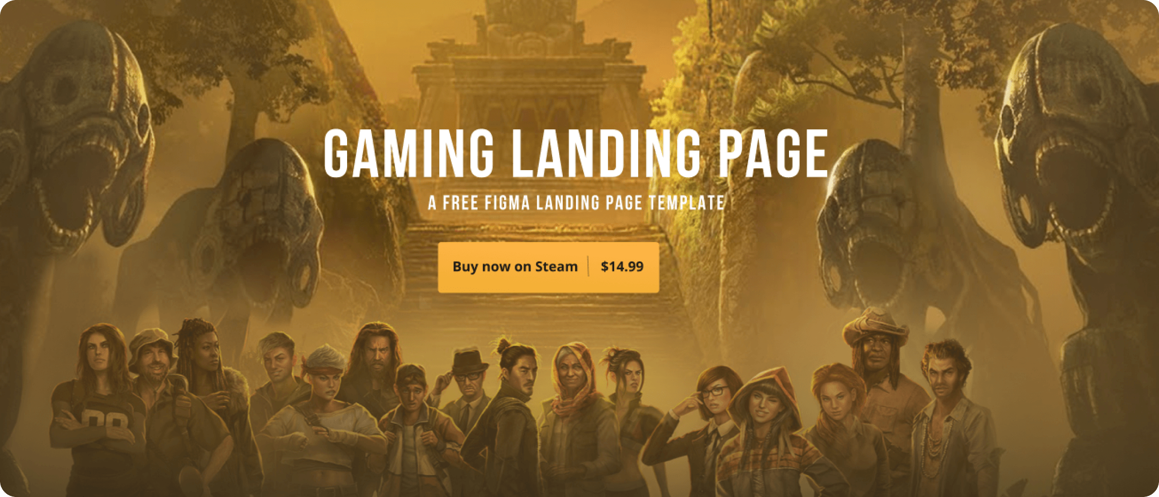 Gaming Landing Page