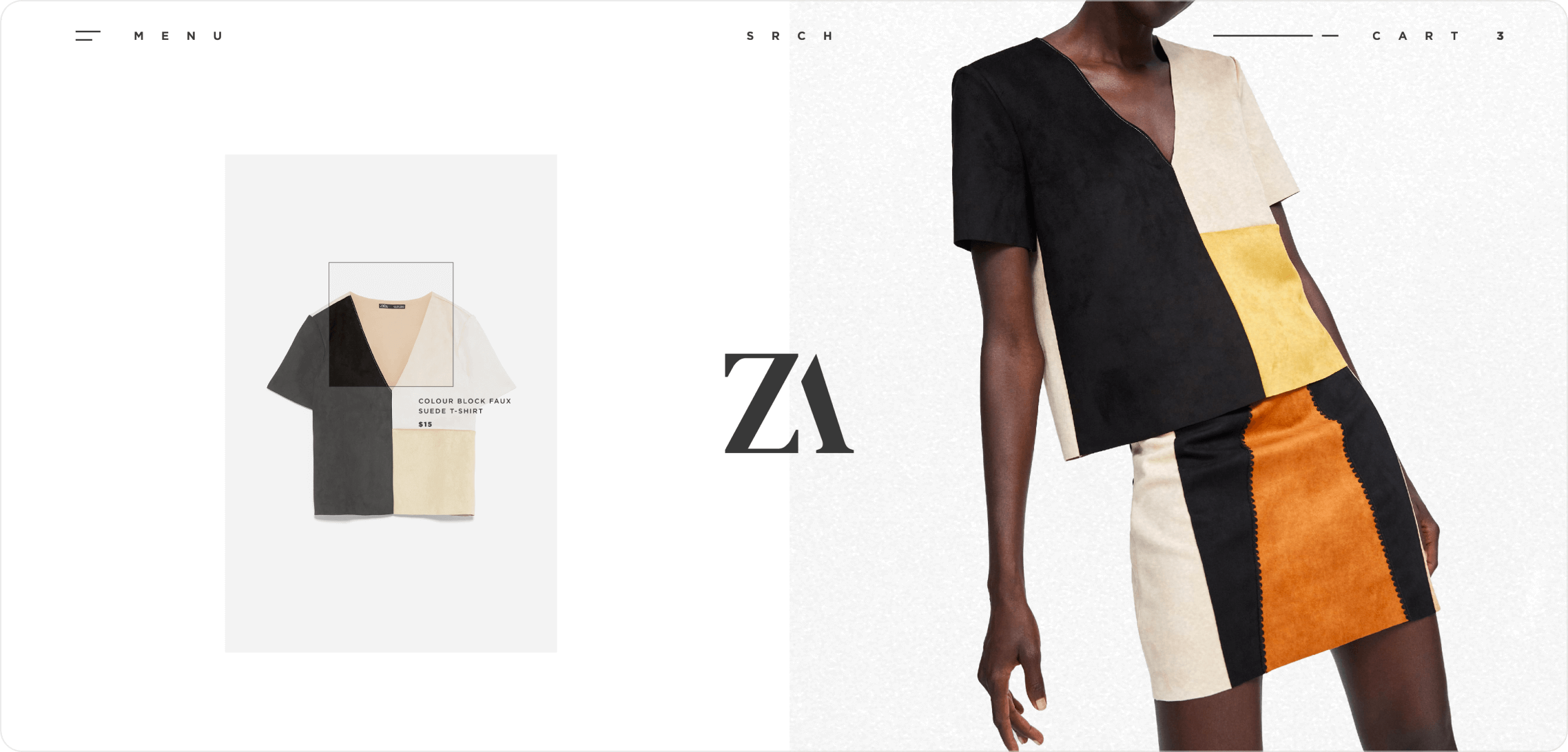 Zara Redesign UI Kit