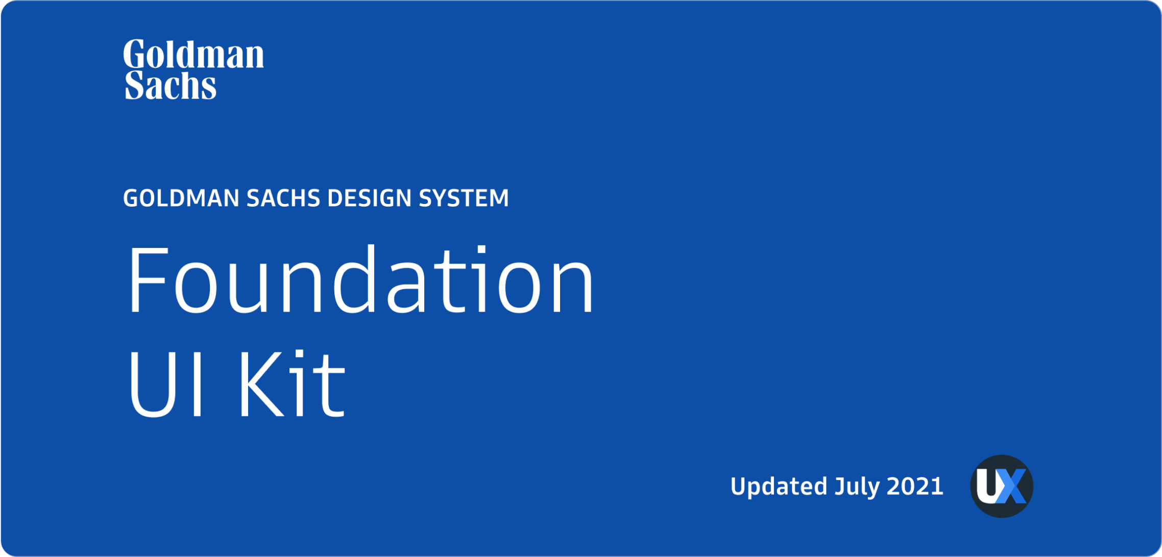 Goldman Sachs Design System