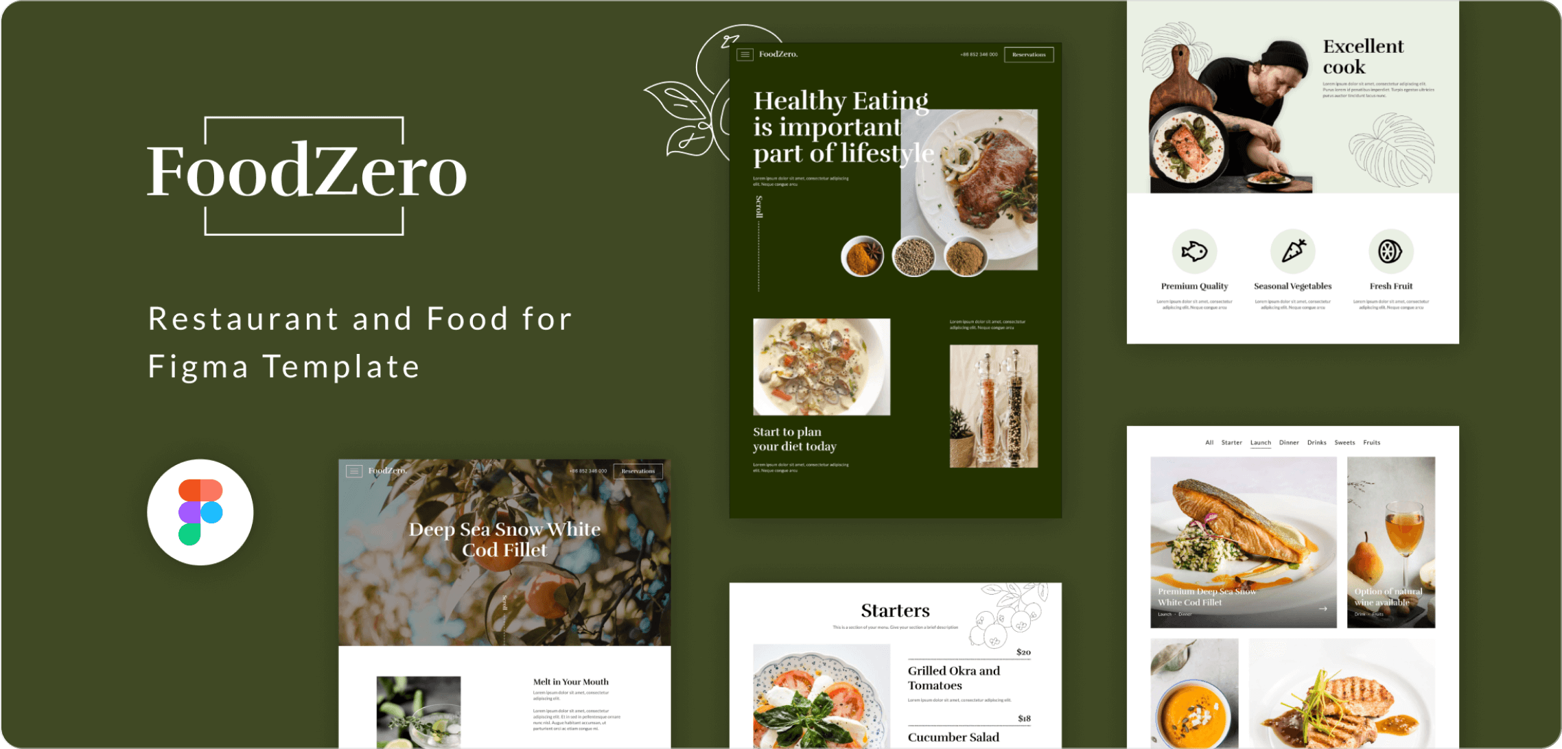 Premium Restaurant UI