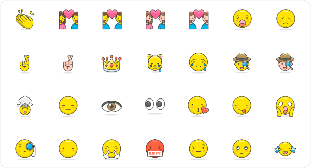 Colored Circle Emojis