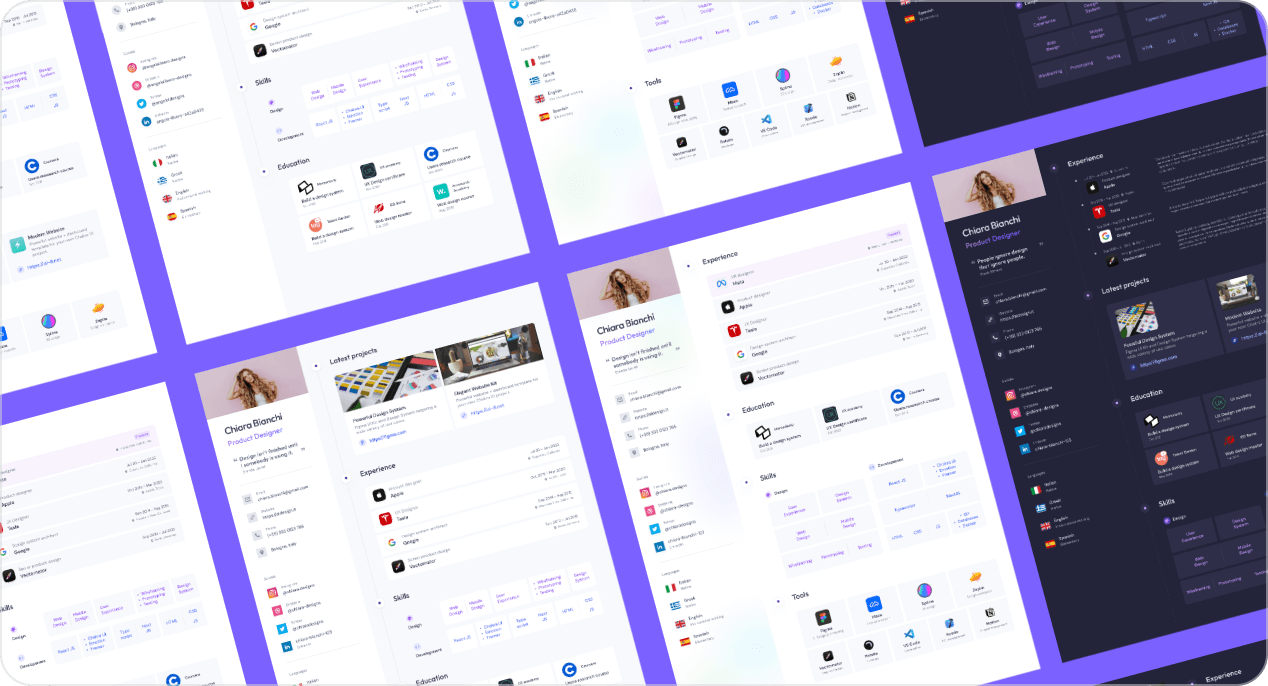 Incredible Resume Templates