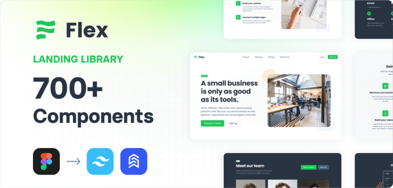 Flex Website Library