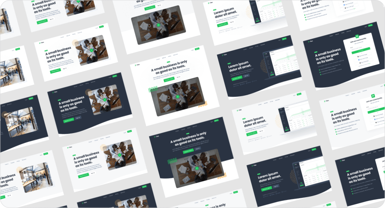 Flex Website Library