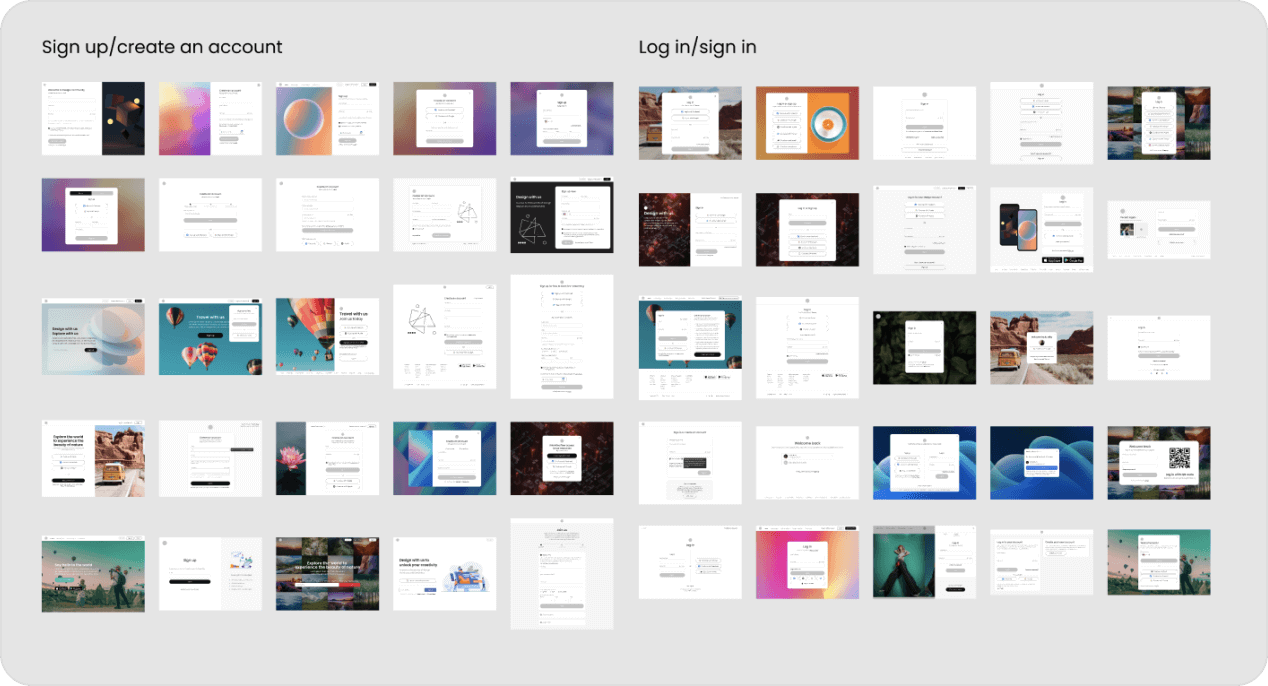 50 Sign Up Page Designs