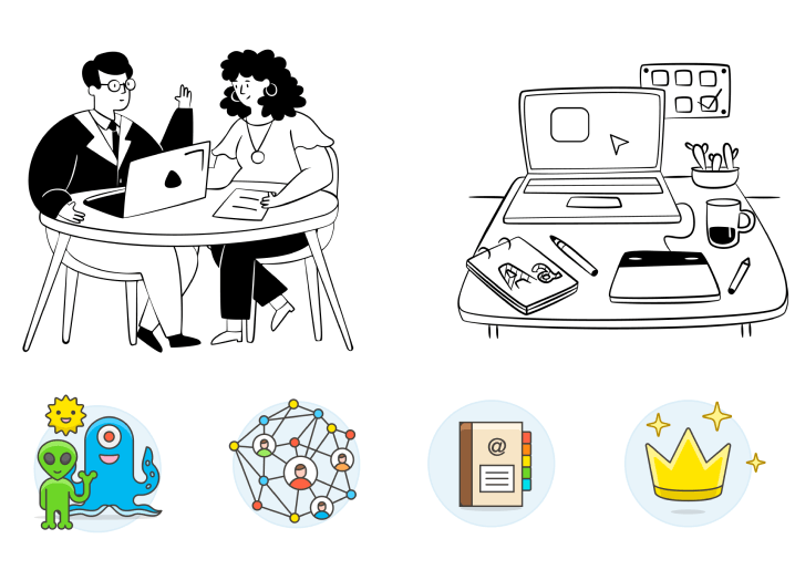 150 Free Vector Drawings