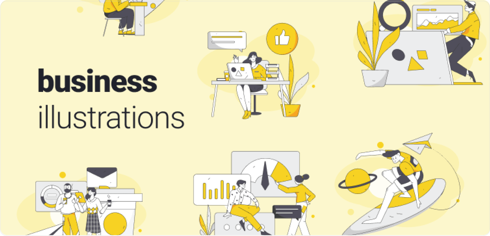 Collaboration Illustrations