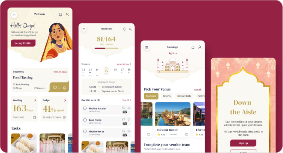 Indian Wedding Planning App