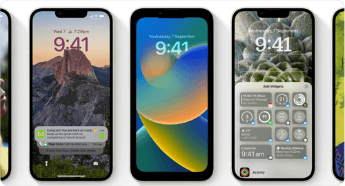 iOS 16 Design Template