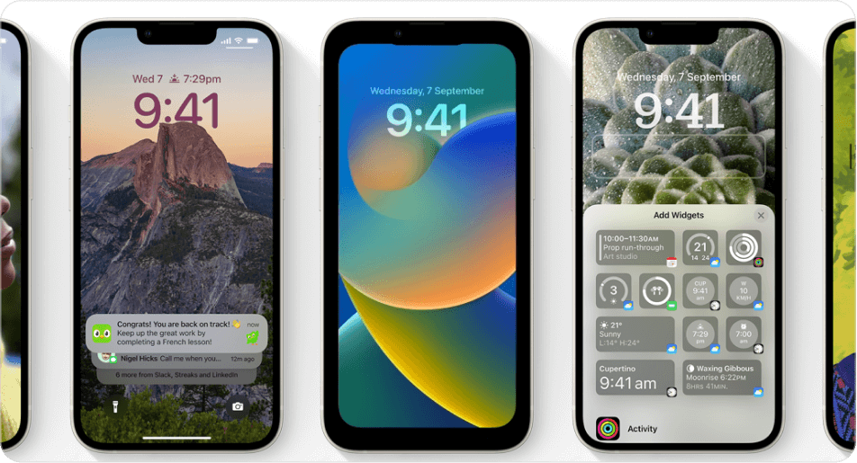 iOS 16 Design Template
