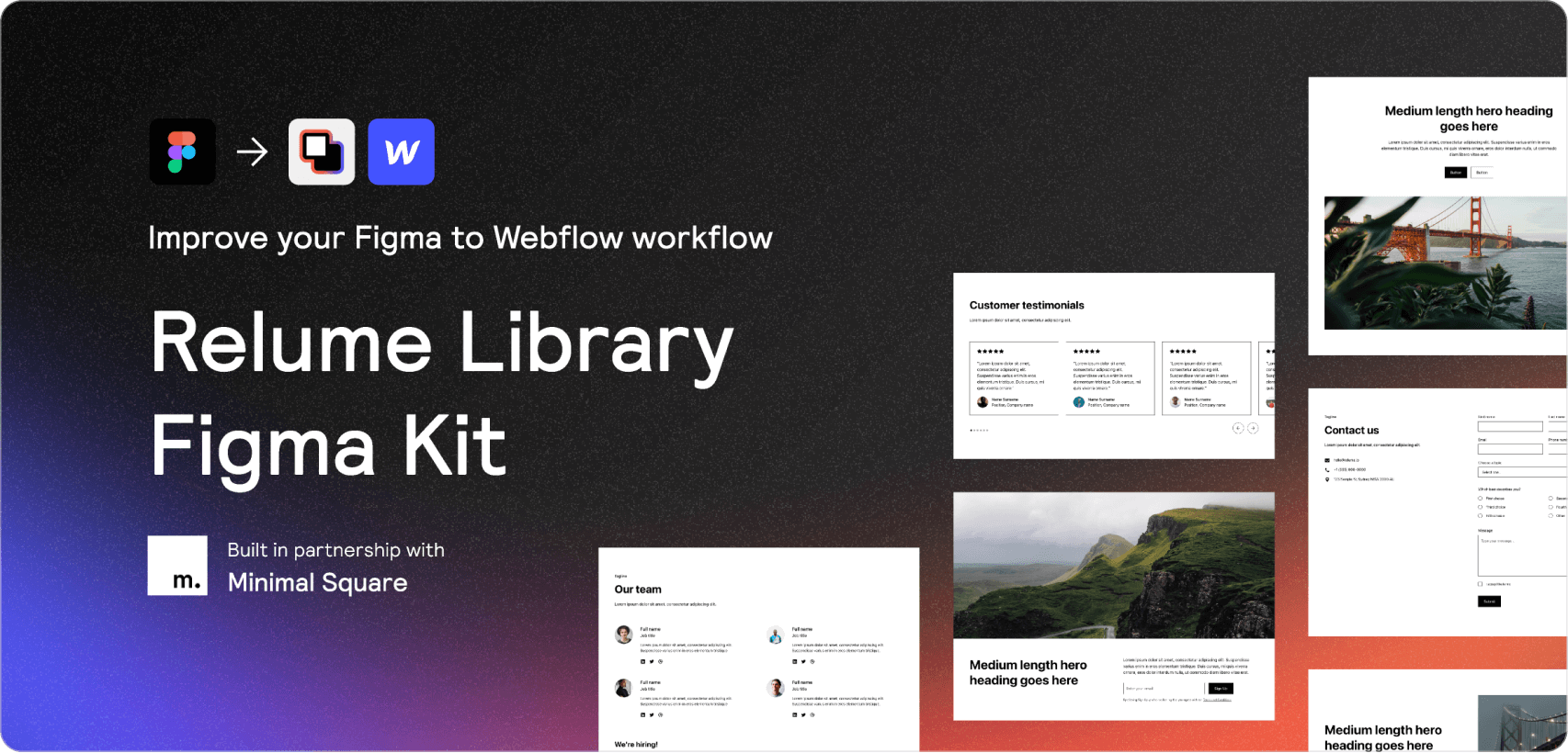 Relume Wireframe Mega Pack