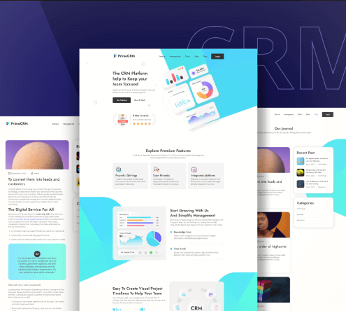 Website Designs and Apps Templates 7