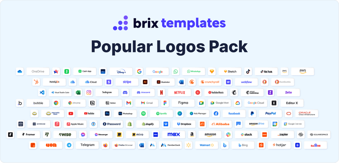 Popular Logos Pack