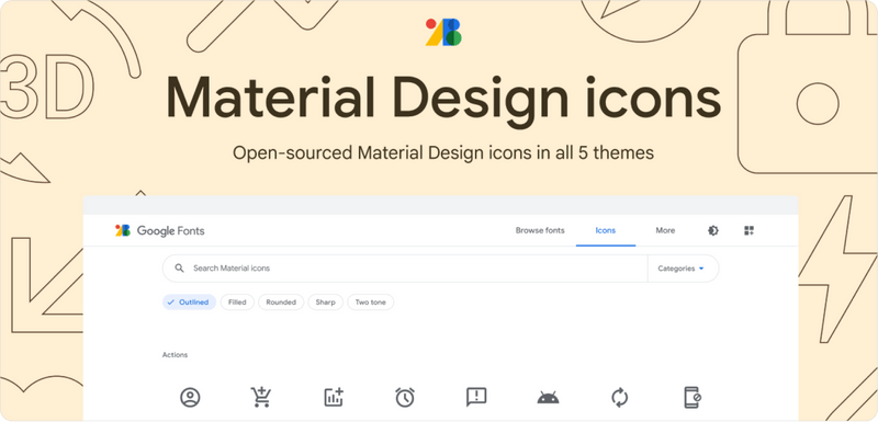 Official Google Icons