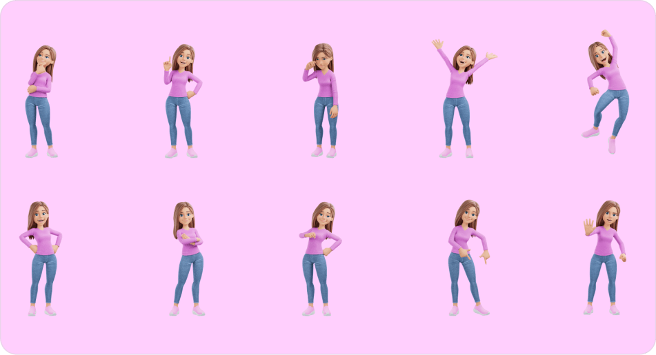 3D Female Asset Pack