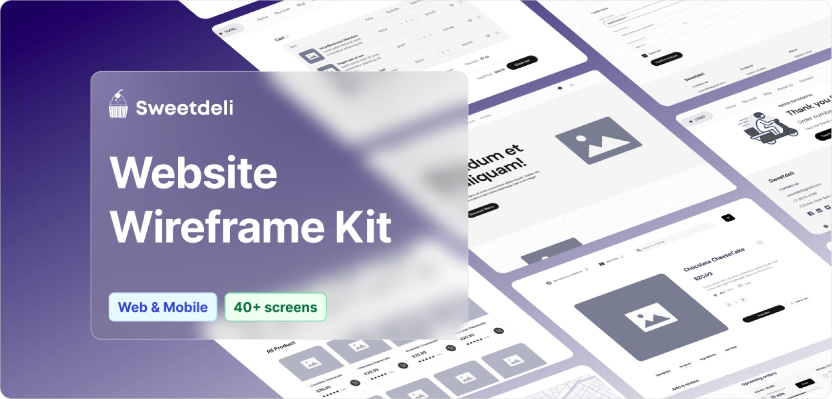 Website Wireframe Kit