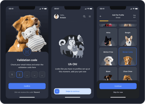 Pets Mobile App