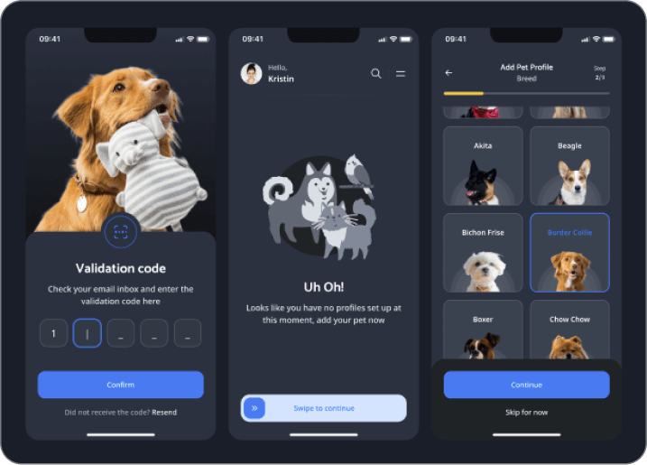 Pets Mobile App