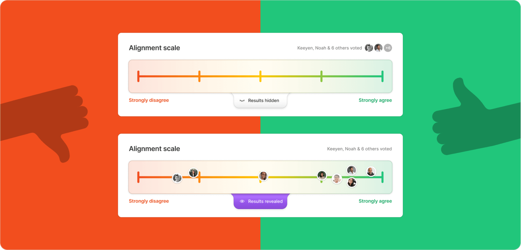 Alignment Scale Voting
