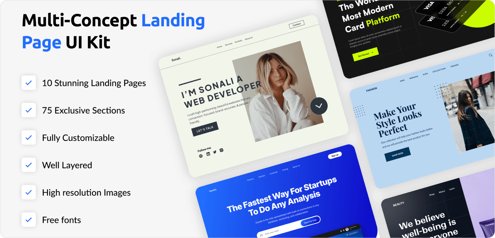 10 Free Landing Pages