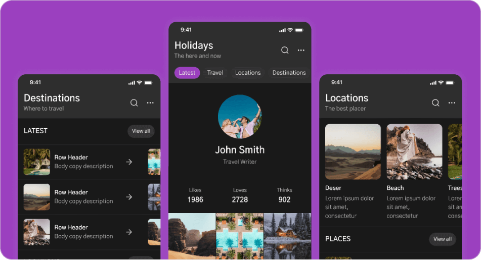 Mobile Templates Figma