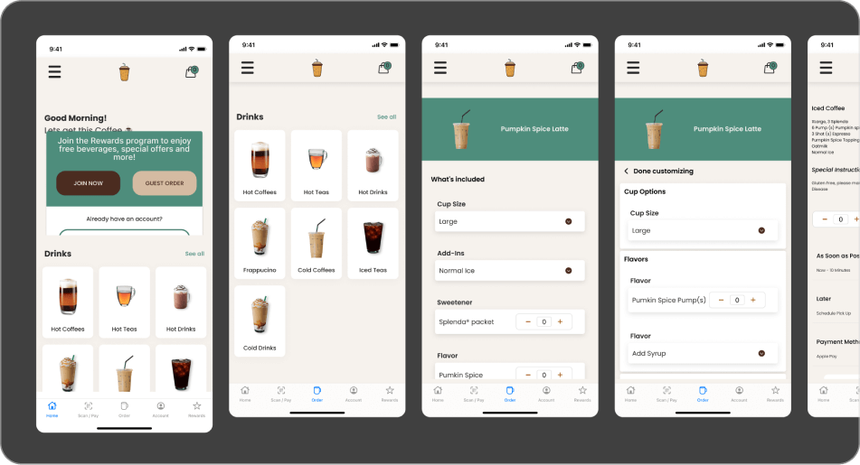 Coffee Shop Mobile App