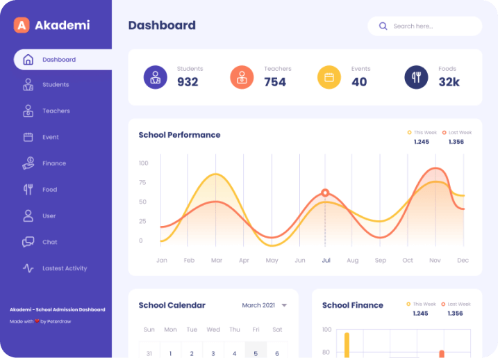 School Admission Dashboard