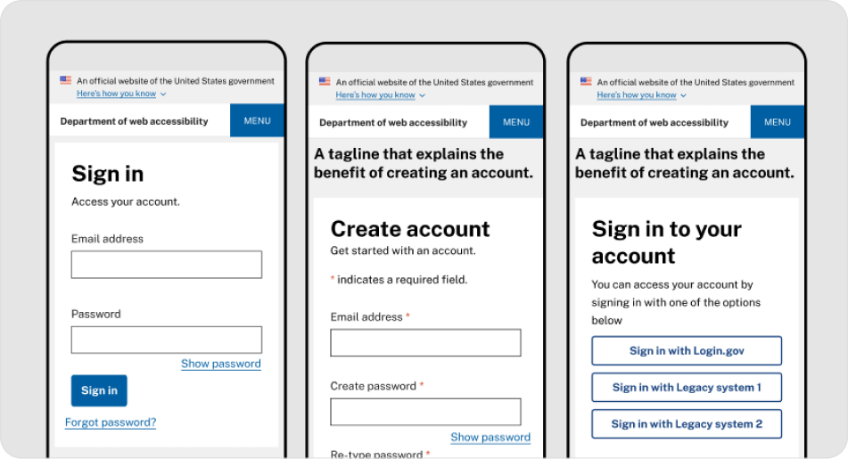 American Government Design System