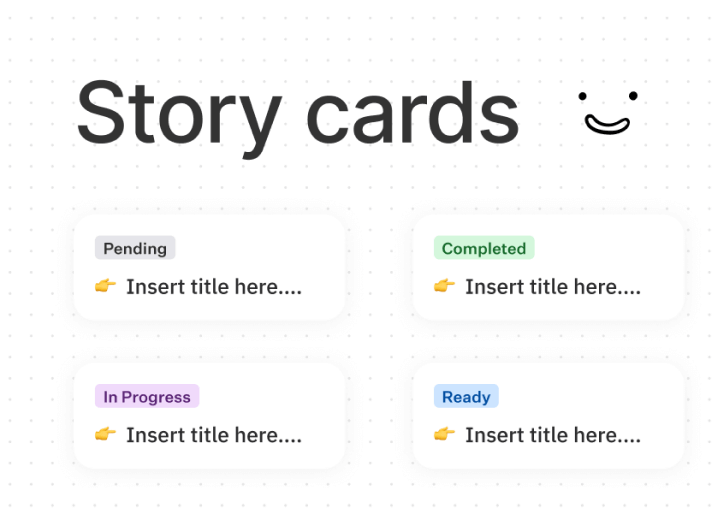 Story Mapping Template